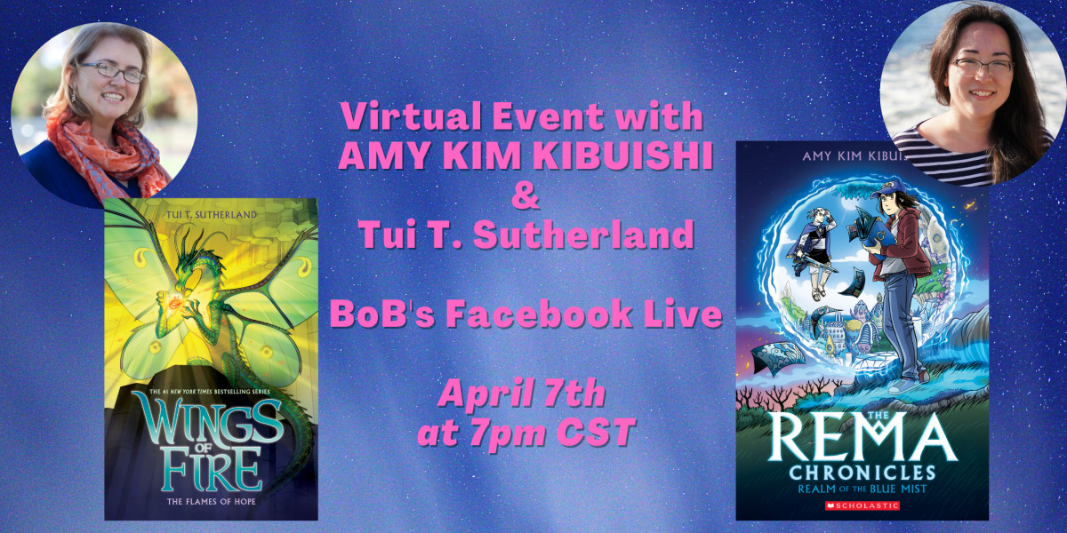 FREE Virtual event for author/illustrator Amy Kim Kibuishi and New York ...