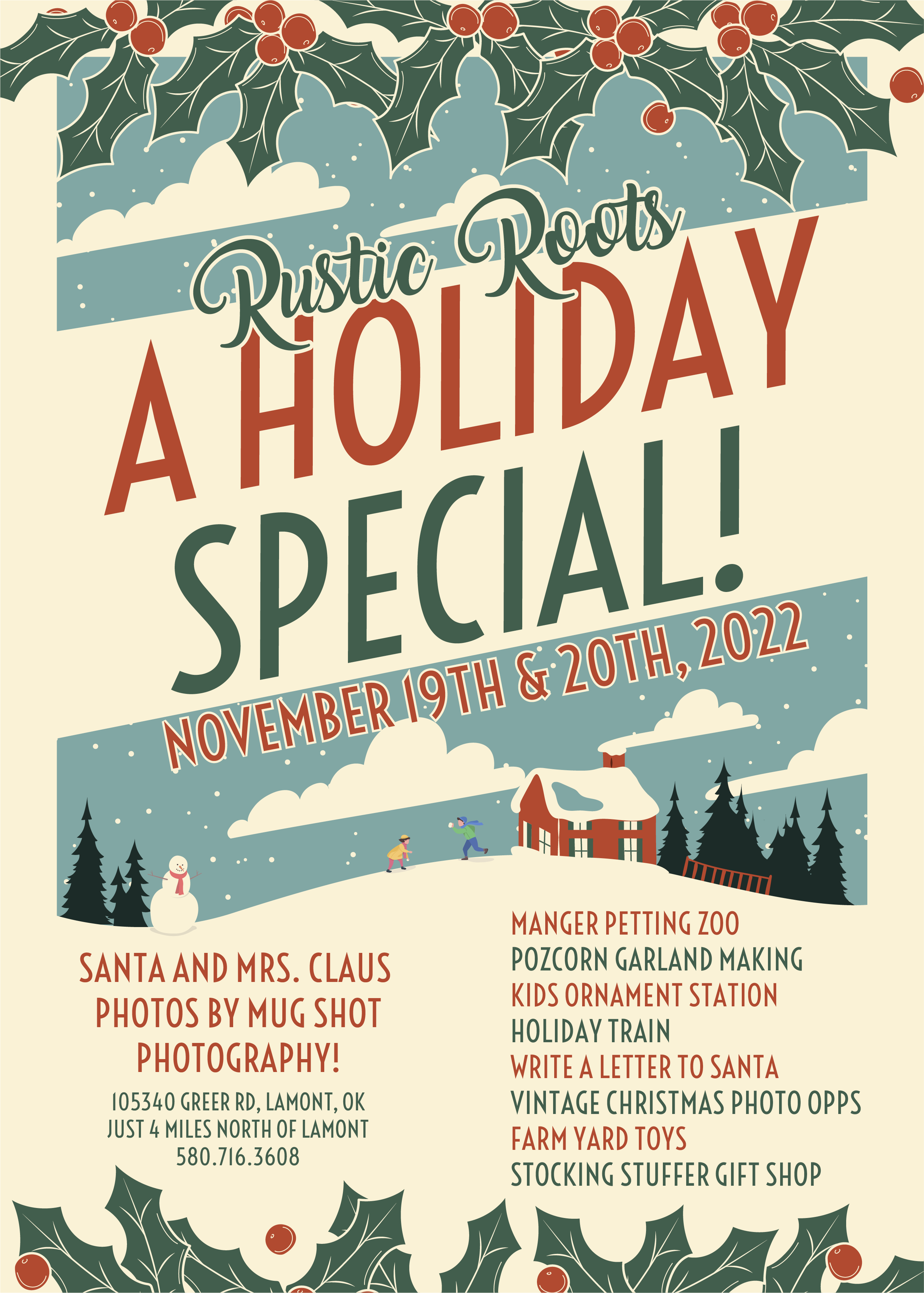 A Holiday Special at Rustic Roots - MetroFamily Magazine