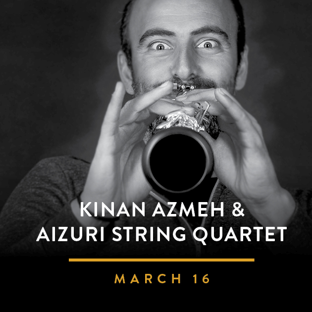 Kinan Azmeh & Aizuri String Quartet at Armstrong Auditorium - MetroFamily Magazine
